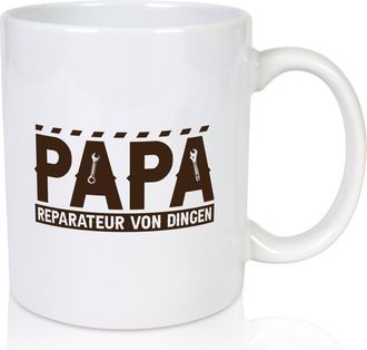 Generic Papa, Reparateur | Werkzeug - Tasse Weiss - Kaffeetasse/Geschenk/Familie
