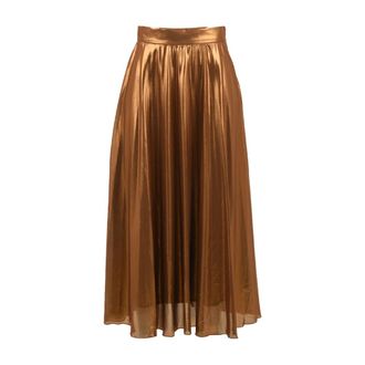 Attic and Barn Brauner Wildlederrock Modell Atsk007 - - Skirts - Damen - Braun - M