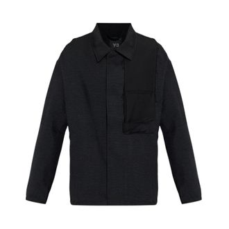 Yohji Yamamoto Herren, Shirts, Schwarzk, MGr&ouml;&szlig;e