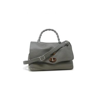 Zanellato Graue Montebianco Postina Daily S Handtasche - - Bags - Damen - Grau - ONE SIZE