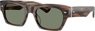 Oliver Peoples unisex, Accessoires, Brun, Taille: 51 MM 0Ov5514Su