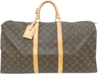 Louis Vuitton unisex, Pre-owned, Brun, Taille: ONE Size Keepall 55 Boston Bag doccasion