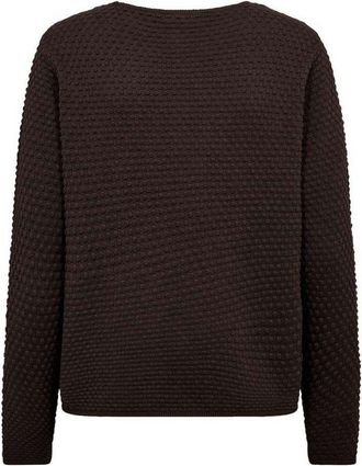 Freequent Strickpullover FQDODO-PU-DOTTIE mit Strick-Knoten-Details