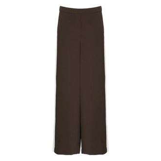 P.A.R.O.S.H. P.a.r.o.s.h., Femme, Pantalons, Brun, Taille: 38 FR Wide Pantalons