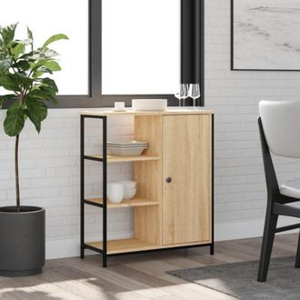 vidaXL Buffet ch&ecirc;ne sonoma 70x30x80 cm bois ding&eacute;nierie