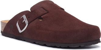 Hush Puppies Bailey Wildleder Damen Schokoladen-Pantoletten