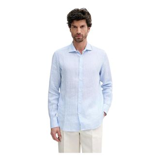 MC2 Saint Barth Homme, Chemises, Bleu, Taille: L Casual Chemises