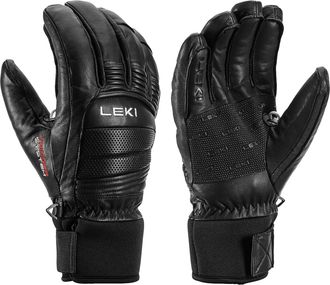 Leki Copper 3D Pro Schwarze Handschuhe, Größe 8