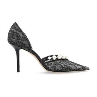 Jimmy Choo London Aurelie 85 Pumps - - Shoes - Damen - Schwarzk - 39 EU