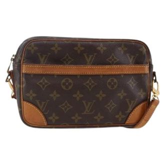 Louis Vuitton Pre-owned Toile sacs-louis-vuitton - Femme - Pre-owned - Brun - Taille: ONE Size