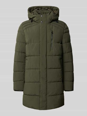 Lerros Regular Fit Steppmantel mit Kapuze