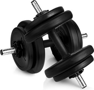 Spokey Spokey Hochwertiges Kurz Hanteln-Set - Hantelset 7,5kg, 10kg, 15kg, 20kg - Ideales Hanteln Set für Fitness und Krafttraining zu Hause