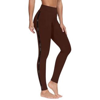 Generic Legging de sport pour femme - Opaque - Pantalon de yoga - Taille haute - Pantalon de sport - Pantalon de fitness - Push Up - Legging de yoga - Stretch