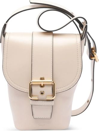 Chlo&eacute; sac &agrave; bandouli&egrave;re en cuir - Tons neutres