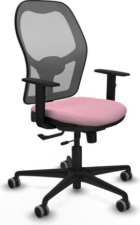 Piqueras y Crespo B&uuml;rostuhl mit 1D-Armlehnen, h&ouml;henverstellbare Lendenwirbelst&uuml;tze, ausgestattet mit Syncro/Traslack und eingespritztem Schaum. Mit Rollen von 65 mm, Pa