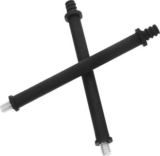 NUOBESTY 2 St&uuml;ck Toilettenb&uuml;rstengriff Kunststoff mit Eisengewinde 141mm Ersatzgriff f&uuml;r Toilettenb&uuml;rste Badezimmer Zubeh&ouml;r