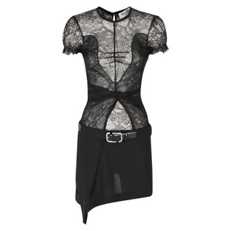 The Attico Short Kleider - - Dresses - Damen - Schwarzk - S