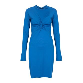 Silvian Heach Elegantes Midikleid - - Dresses - Damen - Blau - S