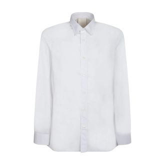Givenchy Wei&szlig;es 4G besticktes Hemd - - Shirts - Herren - Wei&szlig; - M