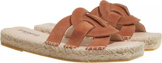 Espadrij l&acute;original Sandalen - Tours Velour - Gr. 42 (EU) - in Braun - f&uuml;r Damen