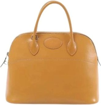 Herm&egrave;s Pre-owned Bolide 35 - Femme - Pre-owned - Brun - Taille: ONE Size