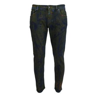 Dolce & Gabbana Slim-fit Jeans - - Jeans - Herren - Gr&uuml;n - XL