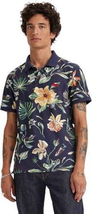 Levi's Homme Slim Housemark Polo, Nepenthe Floral Navy Blazer, S