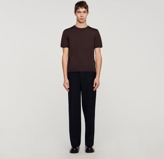 Sandro T-shirt en maille