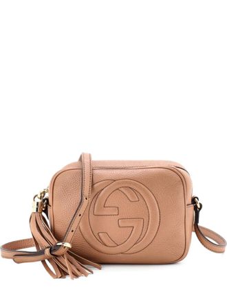 Gucci petit sac &agrave; bandouli&egrave;re Soho Disco - Tons neutres