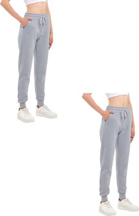 Comeor Jogginghose Damen - Baumwolle Sporthose Lang Warme Trainingshosen, Frauen Freizeithosen, Sweatpants mit Regular Passform f&uuml;r Fitness, Yoga, Freizeit (