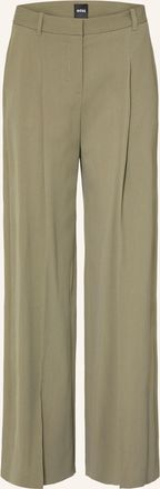 HUGO BOSS Marlenehose Tiana gruen