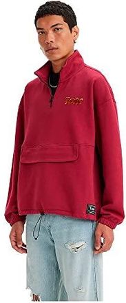 Levi's Levis Relaxed Graphic 1/4 Zip Pouch Sweatshirt L