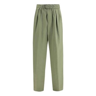Dries Van Noten Preaches Hose - - Trousers - Damen - Gr&uuml;n - 4XL