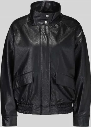 Only Loose Fit Kunstlederjacke mit Stehkragen Modell JULIA