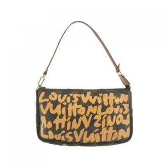 Louis Vuitton Pre-owned Monogram Graffiti Pochette - Femme - Pre-owned - Brun - Taille: ONE Size