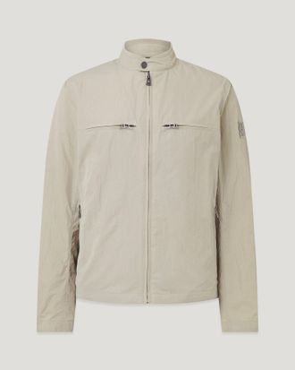Belstaff Veste Grid Pour Homme Alpha Nylon Beige Sable Fonc&eacute; 2xl