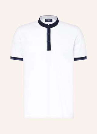 Olymp Piqu&eacute;-Poloshirt weiss