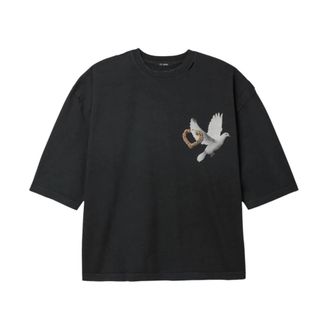 Willy Chavarria OS El Movimiento Buffalo Tee - - Tops - Herren - Schwarzk - M