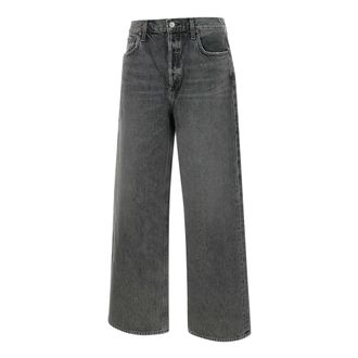 A Gold E Femme, Jeans, Noir, Taille: W27 Jean noir Low Slung Baggy