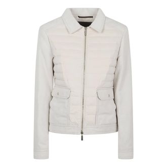 Moorer Femme, Vestes, Beige, Taille: 38 FR Winter Vestes