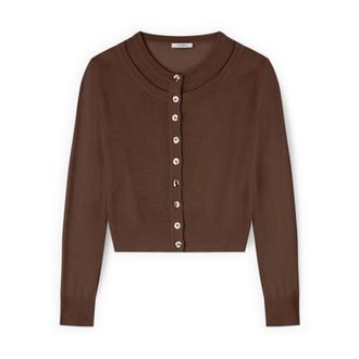 Motivi Damen, Strickwaren, Braun, LGr&ouml;&szlig;e
