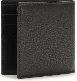 Dolce & Gabbana Calf Leather Bifold Wallet - Black