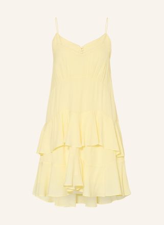 BA&SH Ba&Sh Kleid Bilona Mit Volants gelb