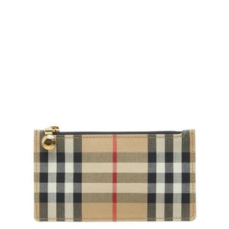 Burberry Porte-monnaie Pre-owned - Femme - Pre-owned - Beige - Taille: ONE Size