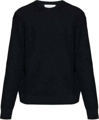 STUDIO NICHOLSON crew-neck sweater - Schwarz