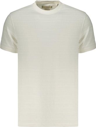 Guess Bianco Baumwoll Herren T-Shirt