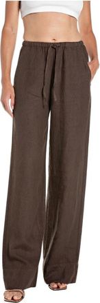 Replay Femme, Pantalons, Brun, Taille: 38 FR W8131A Wide Pantalons