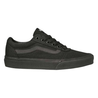 Vans Ward Sneaker f&uuml;r Damen, Canvas (Schwarz/Schwarz/Wei&szlig;)