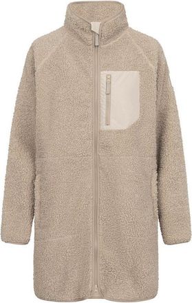 Derbe Fleecejacke Kuschelby Long Fleecejacke, lang, glitzernd, warm