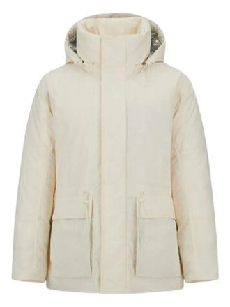 Herno veste en laine &agrave; capuche amovible - Tons neutres